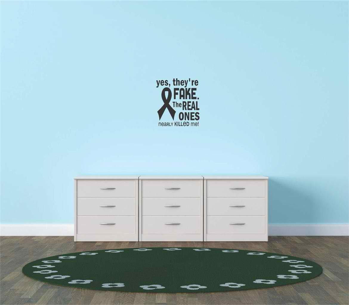 Custom Wall Decals & Stickers : Yes, They're Fake The Real Ones Nearly ...