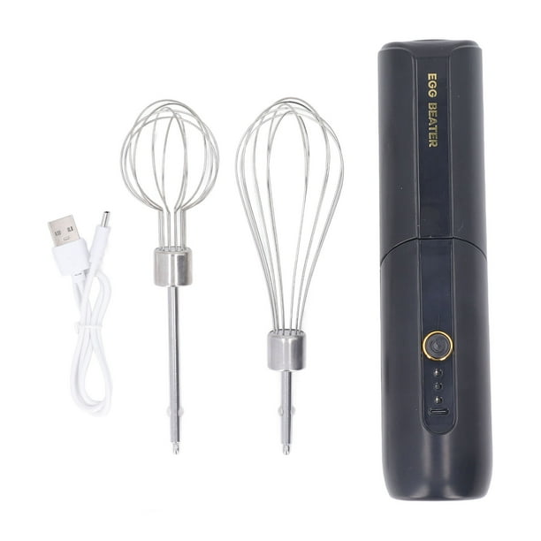 Batteur à Main Électrique Pliable 3 Vitesses Sans Fil Portable Fouet à ...