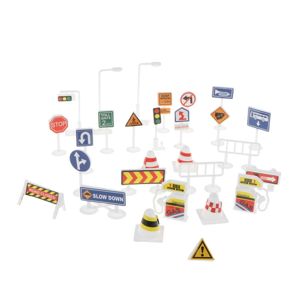 Click here for Xuanheng Set Of Colorful Traffic Signs Words Kids... prices