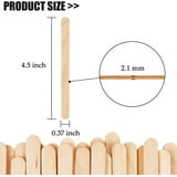 200 sticks Ice cream sticks 4.5 inch sticks - Walmart.com