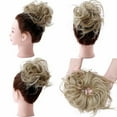 SEGO Messy Bun Hair Piece For Women Wavy Hair Scrunchies Synthetic Hair ...