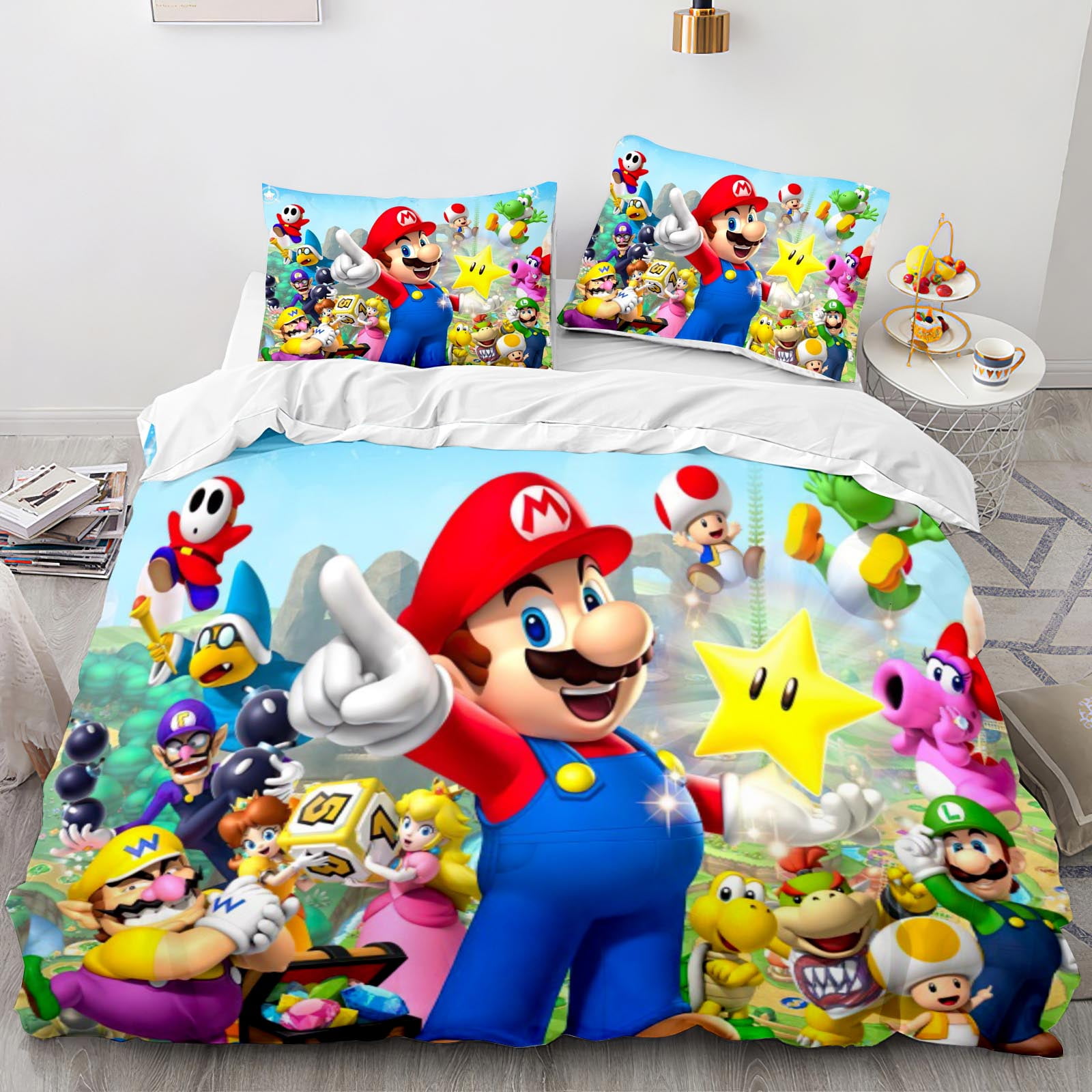 Click here for Americawh Mario Bedding Sets Twin Queen King Size... prices