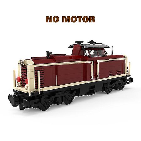 City V100 German Cargo Locomotive Retro Steam Train Building Block ...