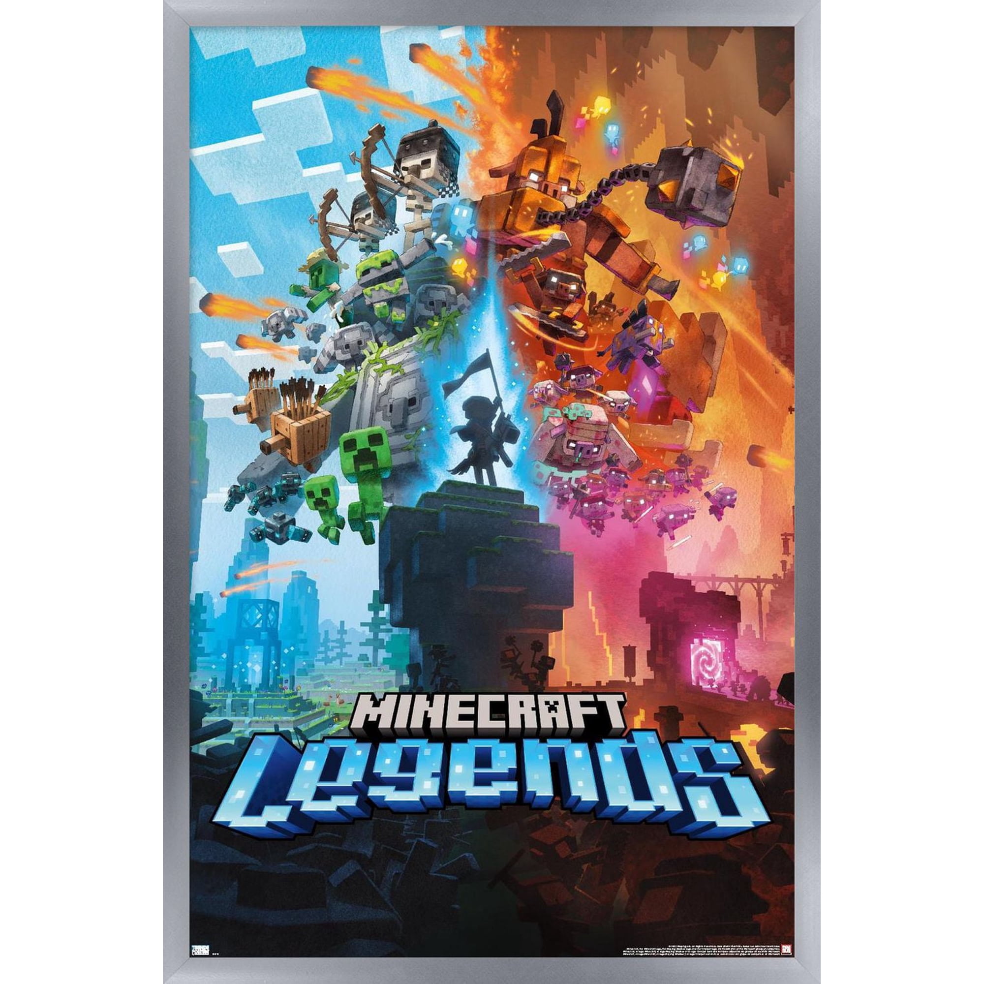 Click here for Trends International Minecraft: Legends - Key Art... prices