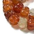 2strands Natural Red Agate Beads Strands Pumpkin 12x7.5-8mm Hole: 1.4mm ...