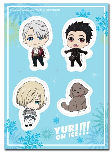 Sticker - Yuri On Ice - Sd Group Set New Licensed ge55654 - Walmart.com
