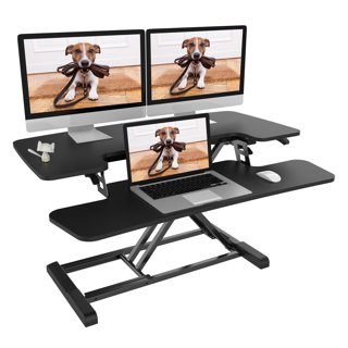 FLEXISPOT Home Office Height Adjustable Standing Desk Converter ...