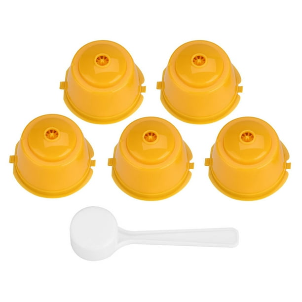 Juego de filtros de café Recargables Spptty 5 Piezas para cápsula ...