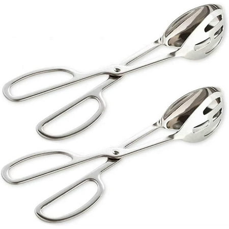 Buffet Tongs, 2-pack Stainless Steel Buffet Party Catering Serving ...