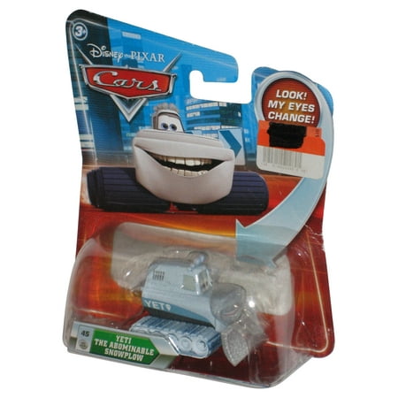 Disney Movie Cars Lenticular Eyes Change Yeti Abominable Snowplow Toy ...