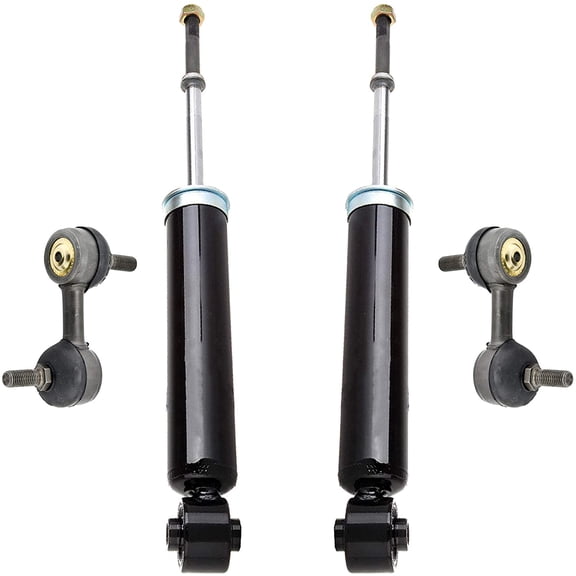 Detroit Axle - Rear Shock Absorbers for 2006-2018 Toyota RAV4 2007 2008 ...