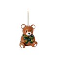 ANXPTIME Cake Candlestick Holders Resin Bear Statue Cartoon Bear Cake ...