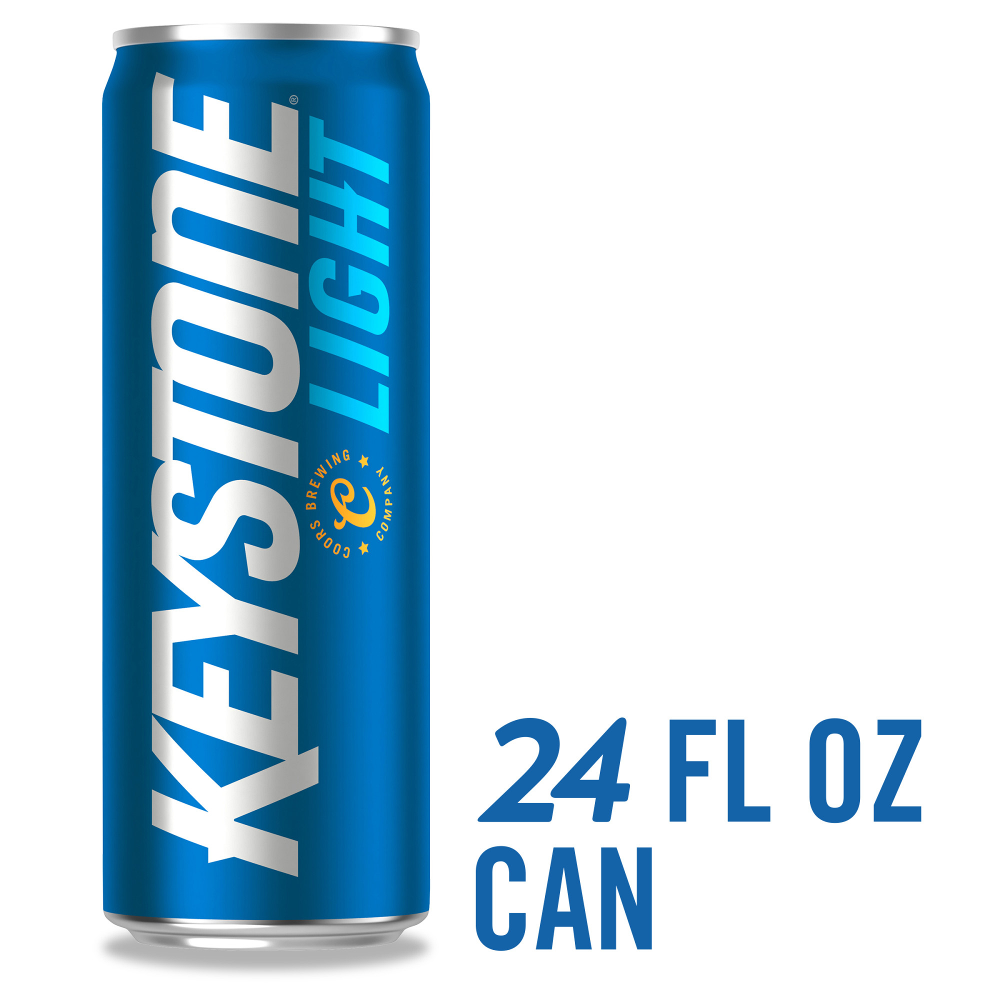 Keystone Light Lager Beer, 24 fl oz Can, 4.1% ABV - Walmart.com