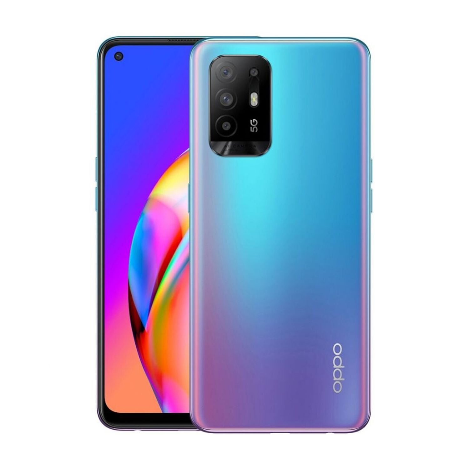 Oppo Reno 5 Z 128GB Azul Reacondicionado azul | Bodega Aurrera en línea