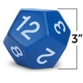 Learning Resources Jumbo Foam Polyhedral Dice - Math Manipulative Cubes ...