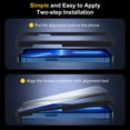[2 Pack] Cnarery Matte Glass Screen Protector Designed for iPhone 13 ...