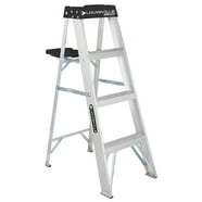 Louisville Ladder 4-Foot Fiberglass Step Ladder, 300-Pound Load ...