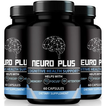 3 Pack Neuro Zoom Brain Boost Supplement, Neuro Zoom Advanced Memory ...