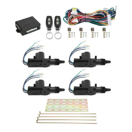 Central Locking Kit Remote Entry Lock Kit Keyless Entry System Central Lock Kit Remote Control ...