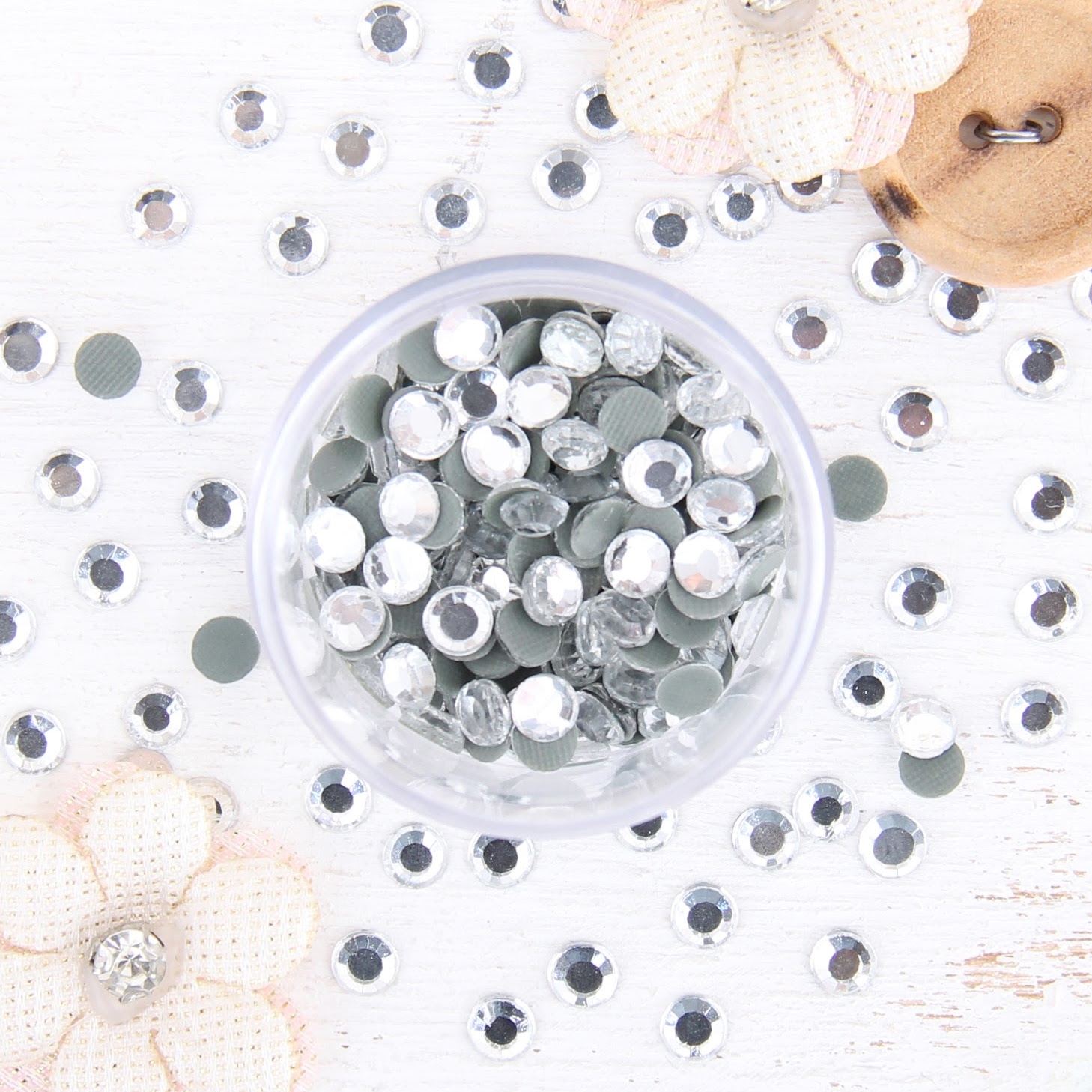Threadart Hot Fix Rhinestone Set - Popular Colors - SS20 - Includes 6 ...