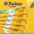 Crystal Light Lemon Iced Tea Sugar Free Drink Mix Singles, 12 Ct on-the ...