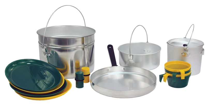 Texsport 4-Person Heavy-Duty Aluminum Cook Set - Walmart.com