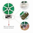 PURELY- Twist Tie 328 Feet (100M) Green Cable Ties With Cutter Garden ...