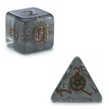 Inclusion Dice: Steampunk Dice Set, 7 Pieces - Walmart.com
