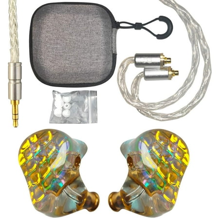 Resin in-Ear Monitor with Pure Copper Graphene Unit,with Copper-Silver ...