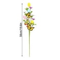 Bwomeauty Easter Decorations, Easter Butterflies Easter Egg Cuttings ...