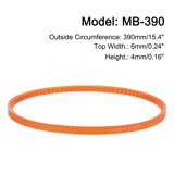 4 Packs Sewing Machine Belts MB-390 Motor Drive V Belt, 390mm / 15.4 ...