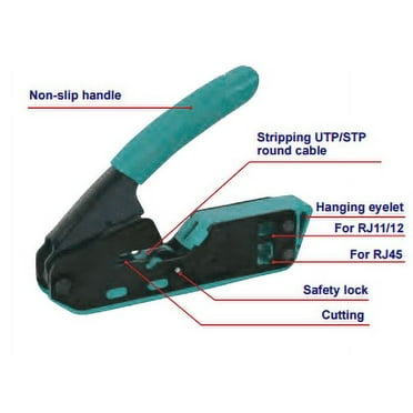 Eclipse Tools Crimper D-Sub Closed Barrel Contacts 4-Way Indent ...