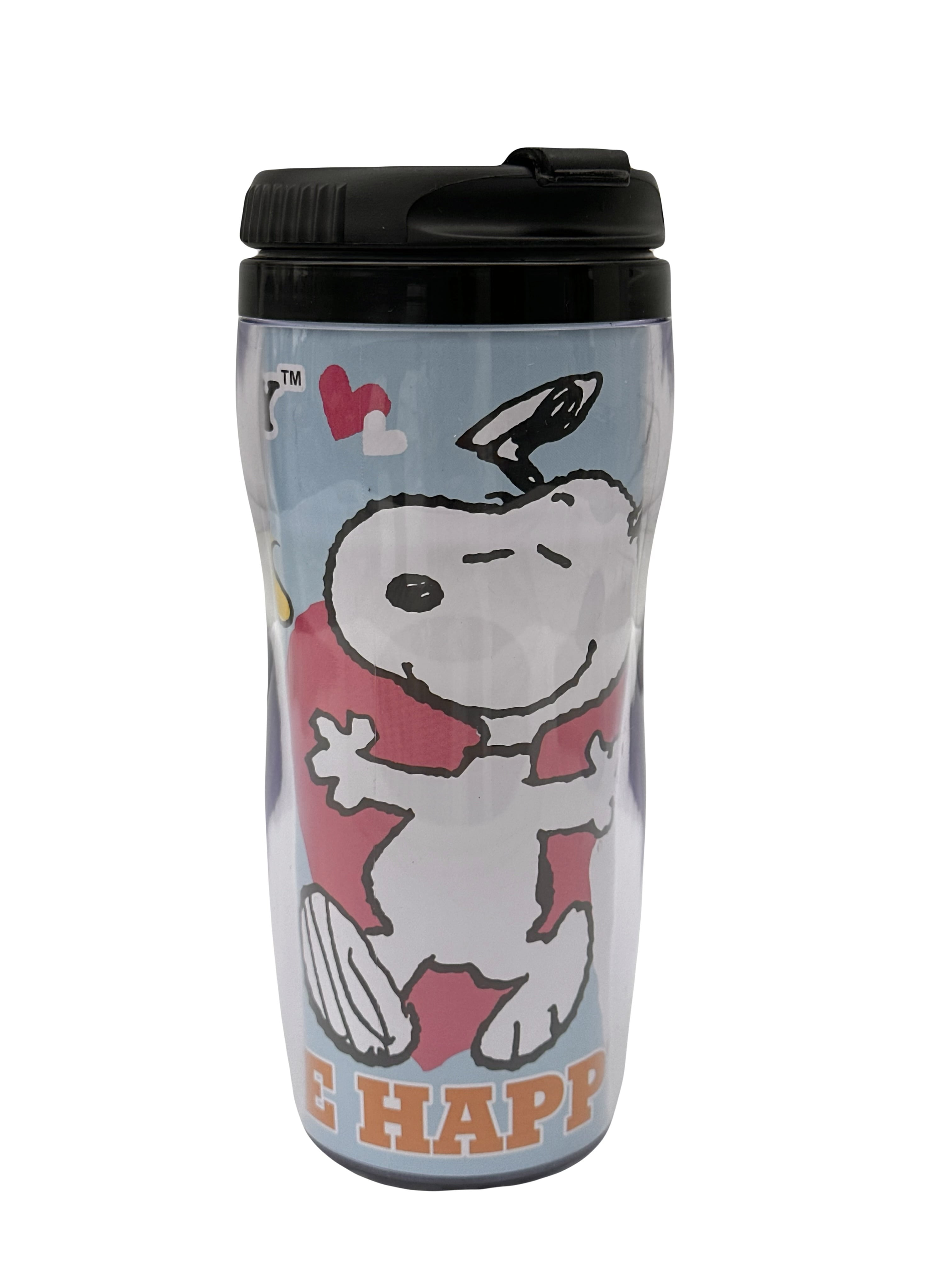 Peanuts Snoopy Insulated Coffee Mug - Keeps Beverages Warm, Ideal for ...