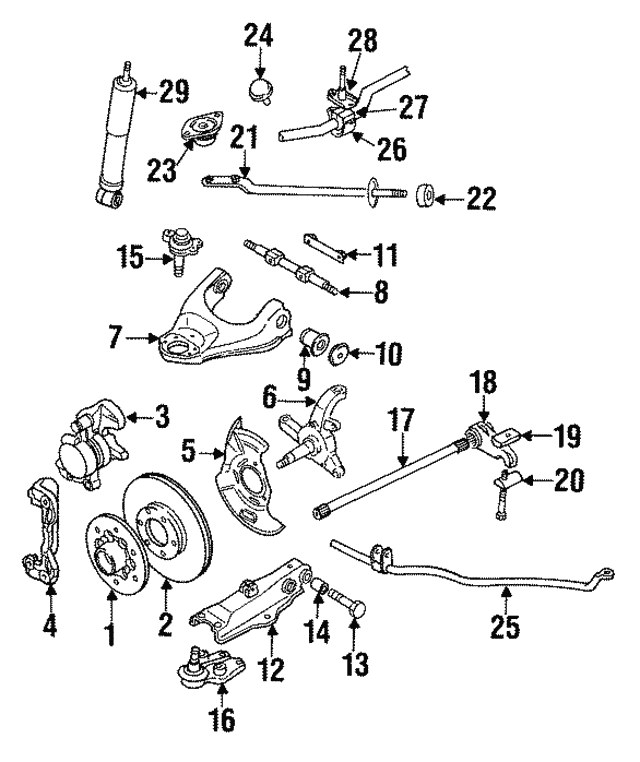 Isuzu Pickup Suspension