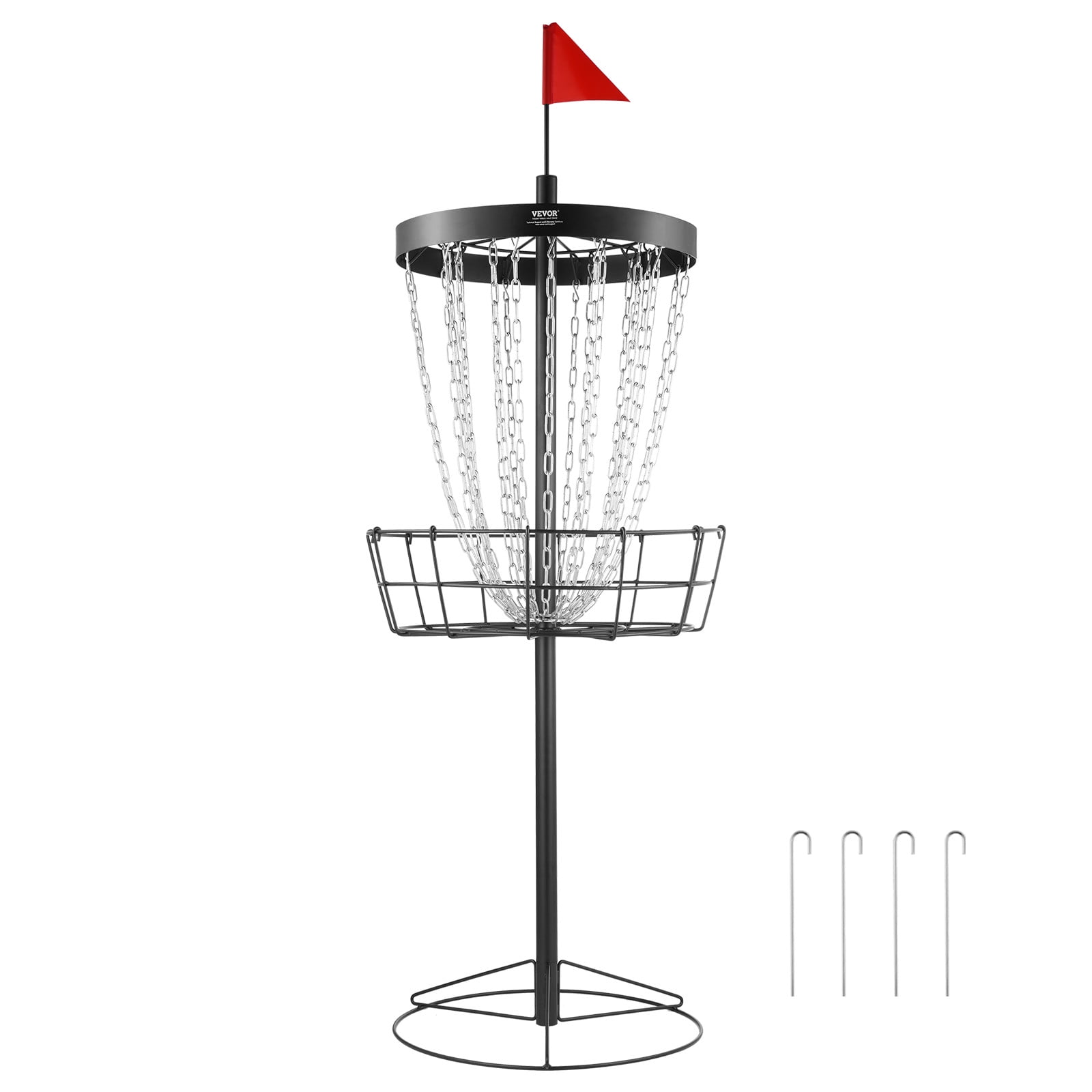 Click here for Vevor Disc Golf Basket  24-Chains Portable Disc Go... prices