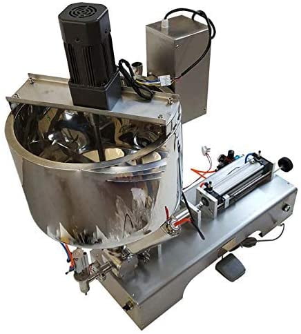 Buy INTBUYING 5-50ml Paste Liquid Heating Mixing Filling Machine with ...