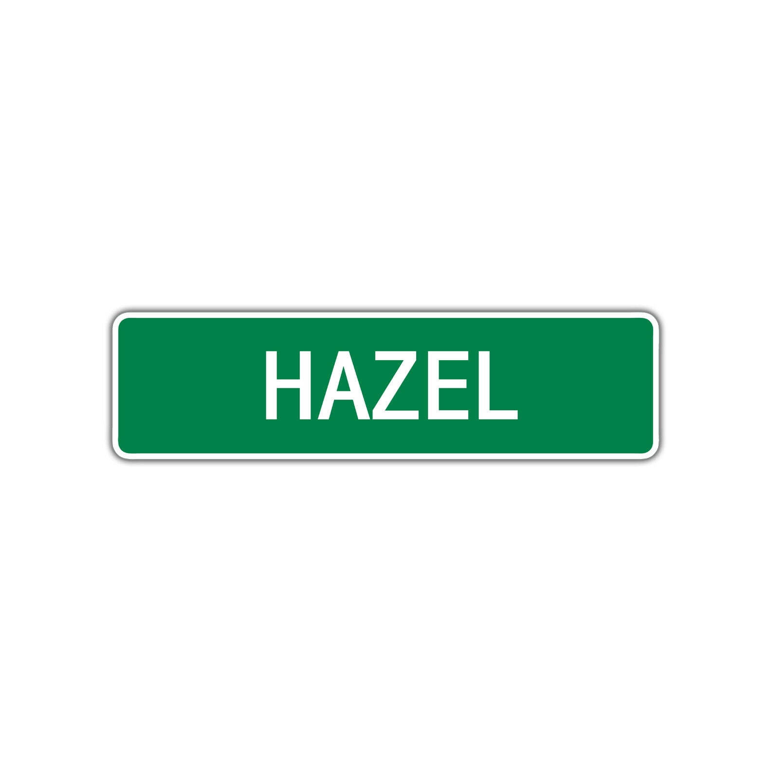 Hazel Girls Children Name Letter Printed Decoration Label Indoor ...
