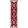 Well Woven Ash Yonderhill Modern Red Area Rug - Walmart.com