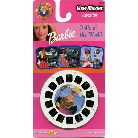 BARBIE - Dolls of the World - Classic ViewMaster - 3Reels on Card ...