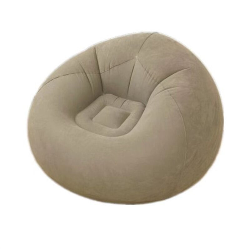 Sofá inflable perezoso para sala de estar, tumbona de PVC gruesa ...