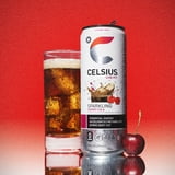 CELSIUS Sparkling Cherry Cola, Functional Energy Drink 12 fl oz (Pack ...