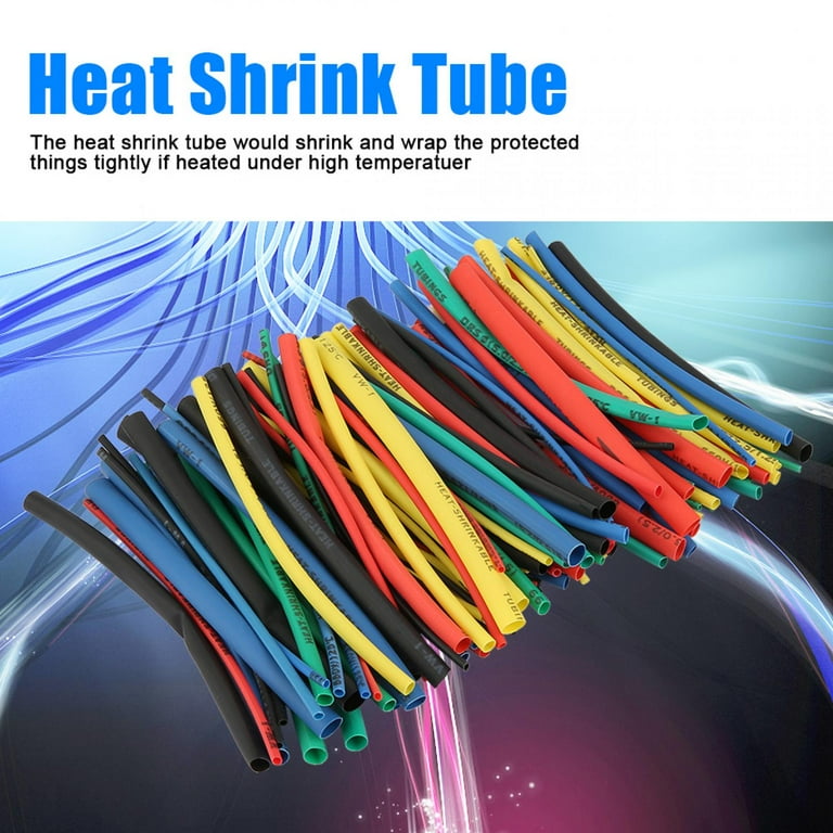 Electrical Cable Sleeving 1 Meter 2:1 Ratio Assorted Colors 1 Meter ...