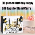 ANXPTIME 10pcs Durable Paper Birthday Party Accessory Bags with Ample ...