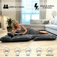 Car Air Mattress with 2 Pillows Inflatable Sleeping Bed for SUV Trunk ...