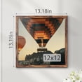 12x12 Frame Brown, Classic Poster Frame for Horizontal or Vertical Wall ...