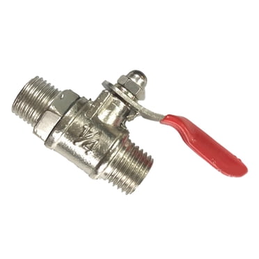 B&K LLC 107-825TNL 1" Brass FPT T Ball Valve - Walmart.com