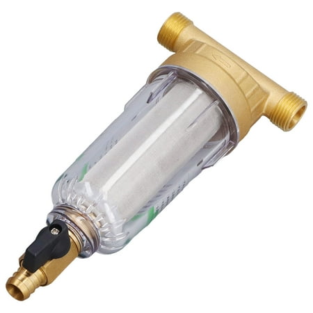 Sediment Water Filter, Reusable Removable Filter Screen Water Prefilter ...