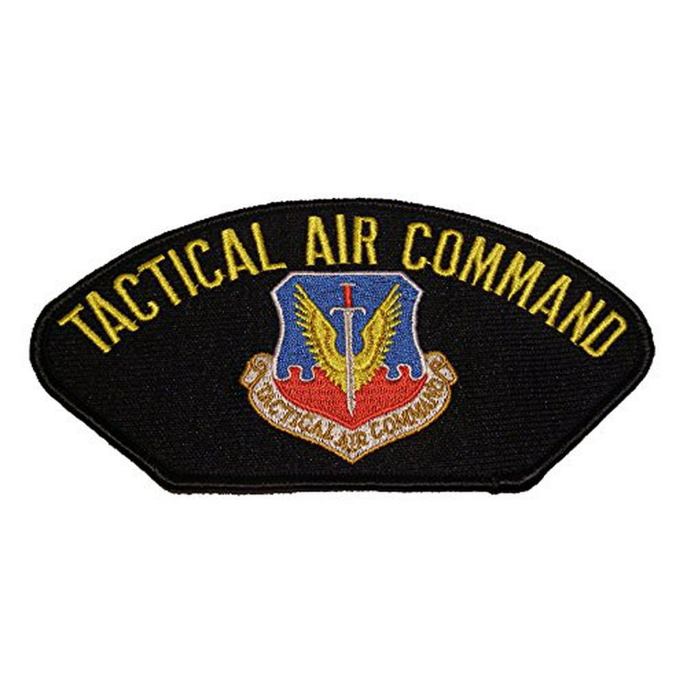 USAF TACTICAL AIR COMMAND w/TAC Logo Patch - Veteran Owned Business ...