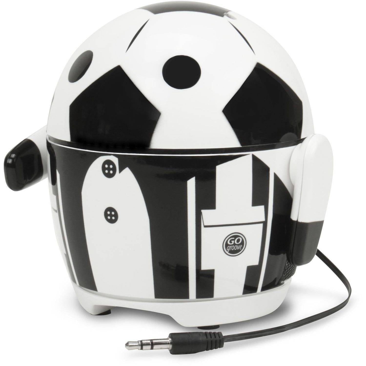 GOgroove Pal Soccer Bot Rechargeable Portable Multimedia Speaker ...