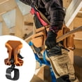 2Pcs Tool Belt Holders for Drills and HammersSelf-Locking Double Lock ...